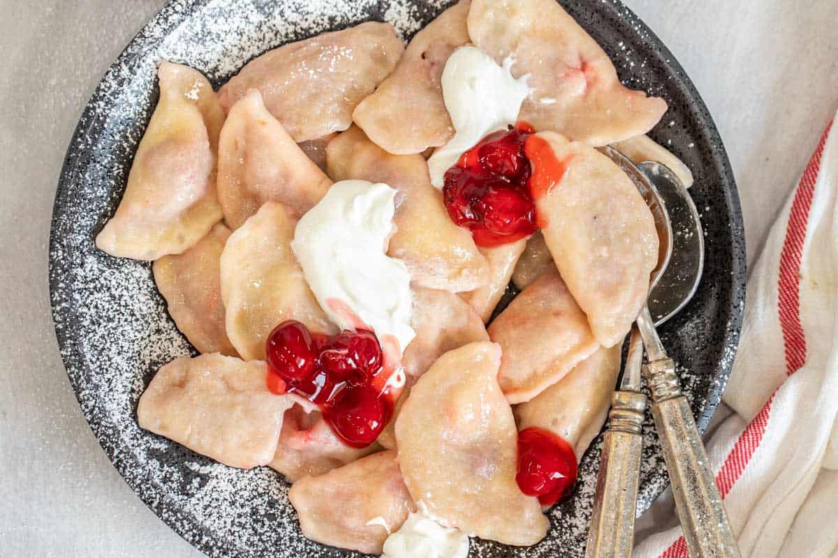 Sweet Cherry Vareniki Recipe - Valentina's Corner