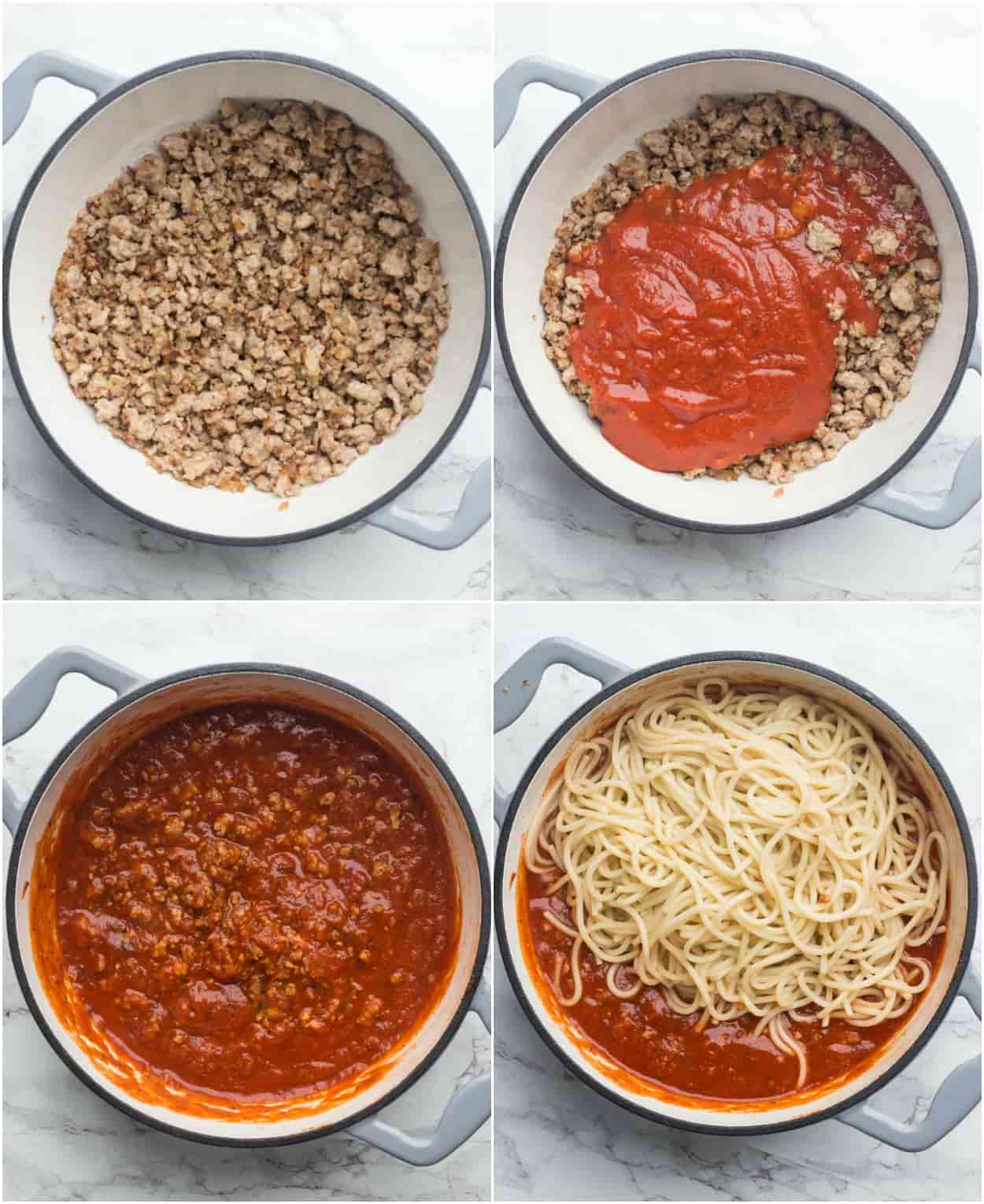 Spaghetti with Meat Sauce Recipe - Valentina's Corner