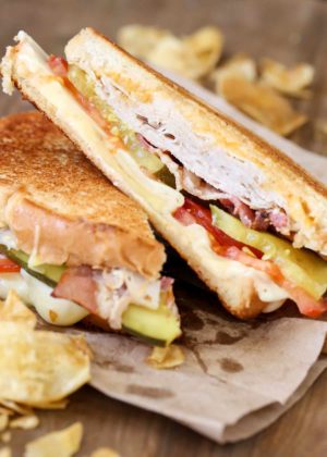 Turkey Bacon Grilled Cheese Recipe - Valentina's Corner