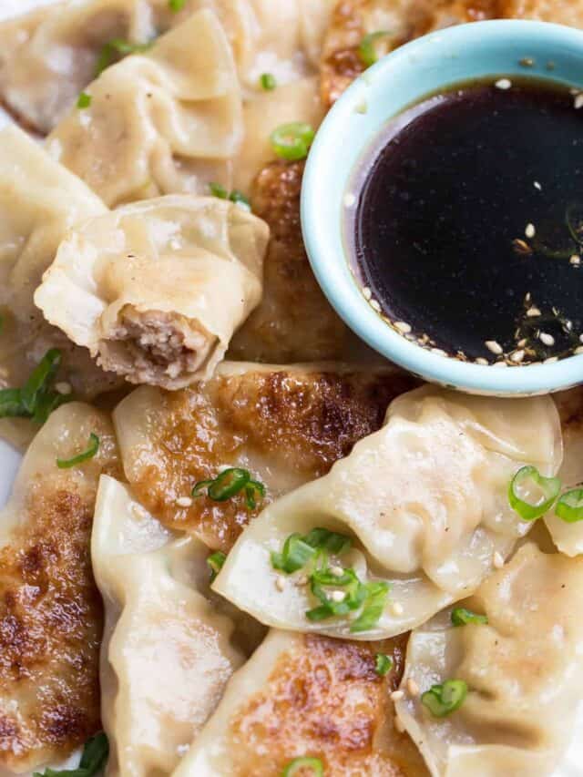 Chicken Gyoza Recipe Story - Valentina's Corner