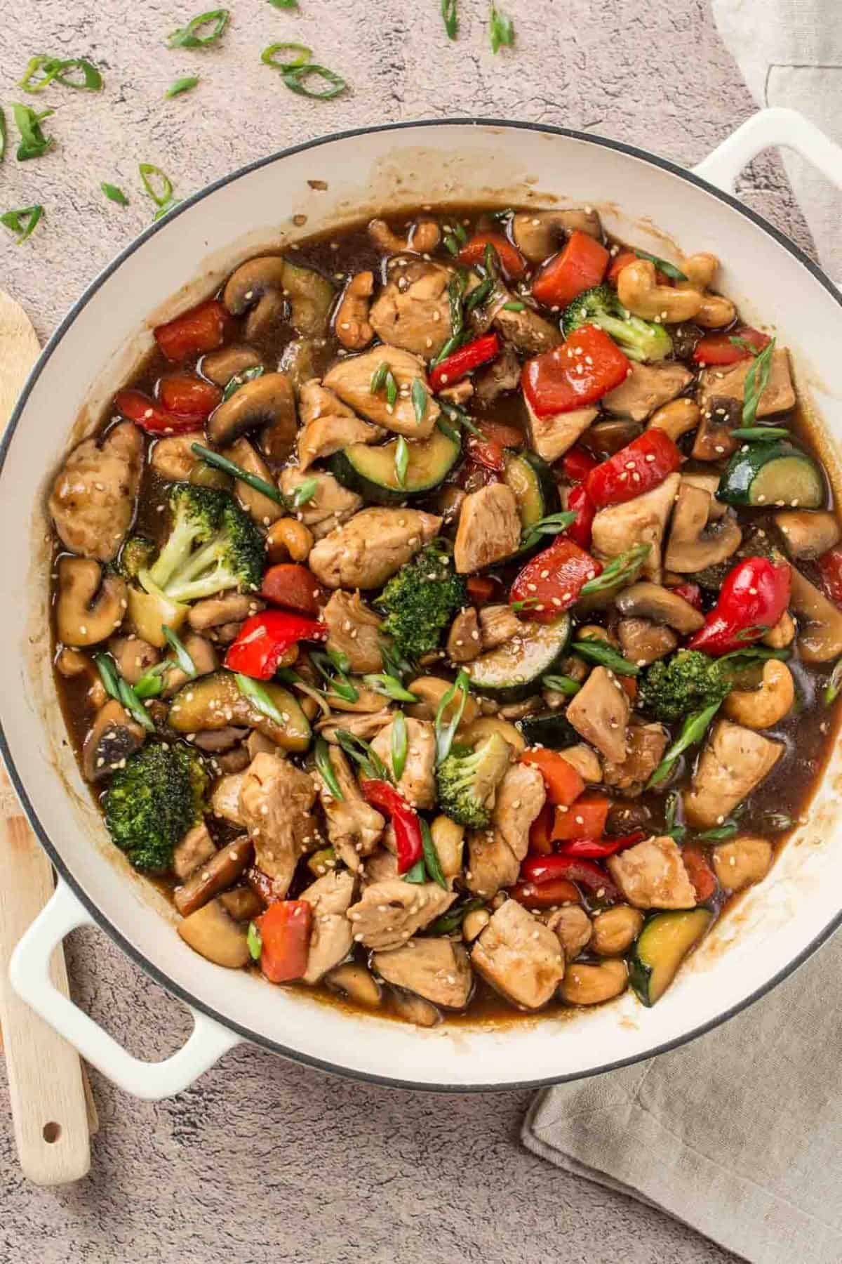 Easy Chicken Stir Fry Recipe - Valentina's Corner