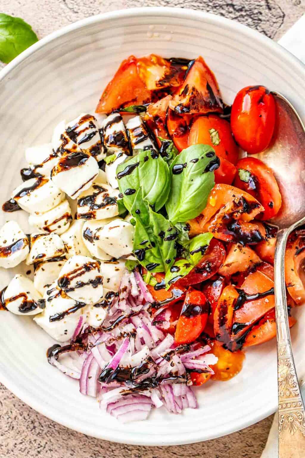 Classic Caprese Salad Recipe - Valentina's Corner