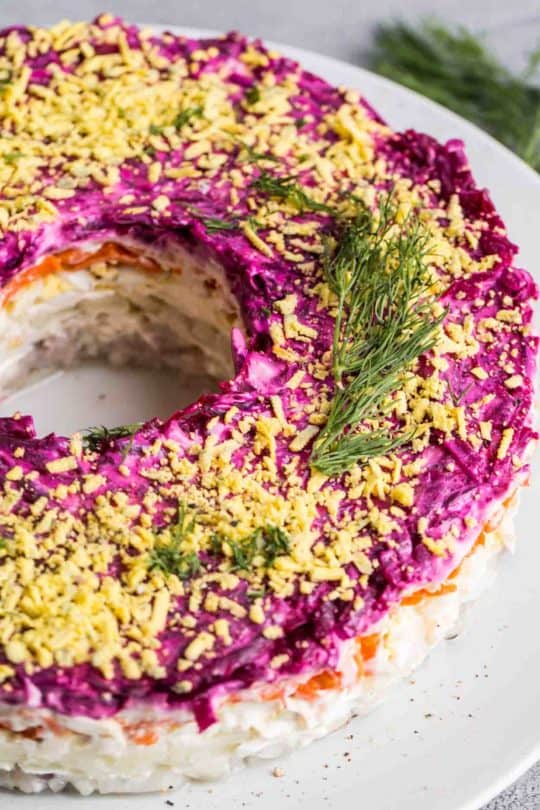 Shuba Salad (Dressed Herring) - Valentina's Corner