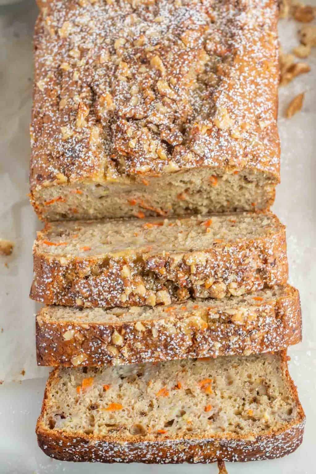 Banana Carrot Bread Recipe - Valentina's Corner