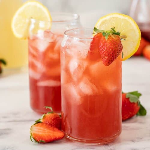 Strawberry Acai Lemonade - Valentina's Corner