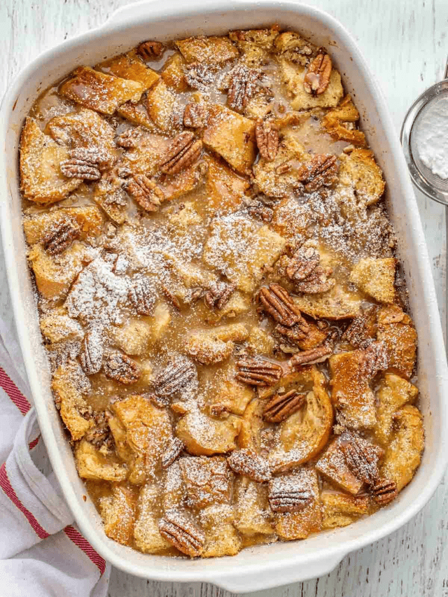 French Toast Casserole Recipe Story - Valentina's Corner