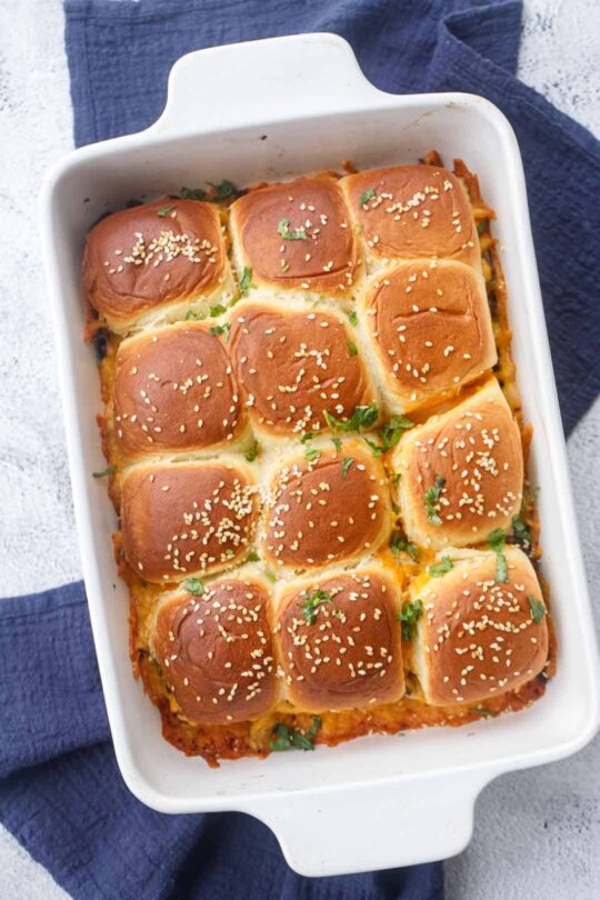 Baked Cheeseburger Sliders Recipe - Valentina's Corner