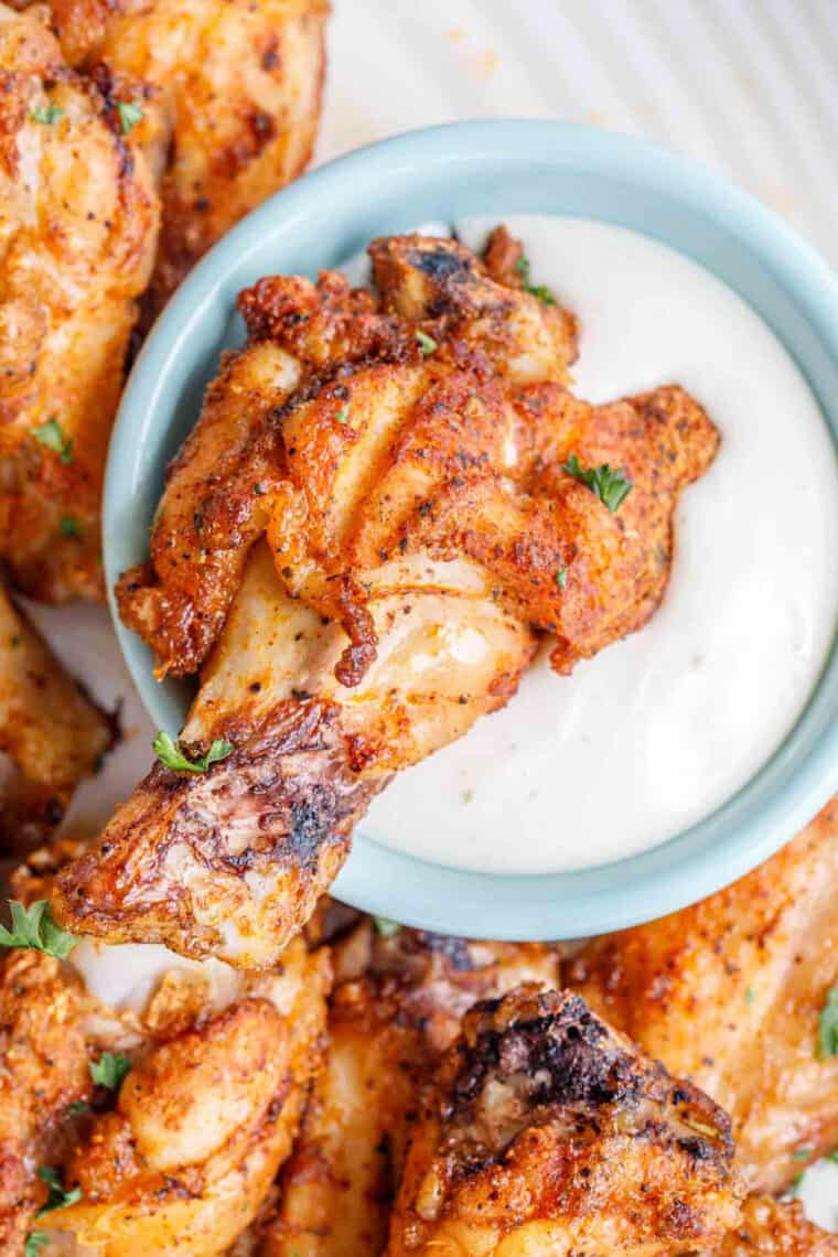Crispy Baked Chicken Wings Recipe (VIDEO) - Valentina's Corner