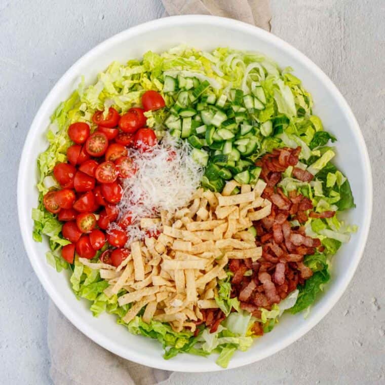 Chopped Salad Recipe - Valentina's Corner