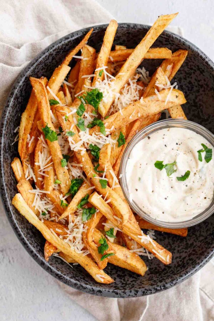 Parmesan Truffle Fries Recipe - Valentina's Corner