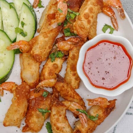 Crispy Shrimp Spring Rolls - Valentina's Corner