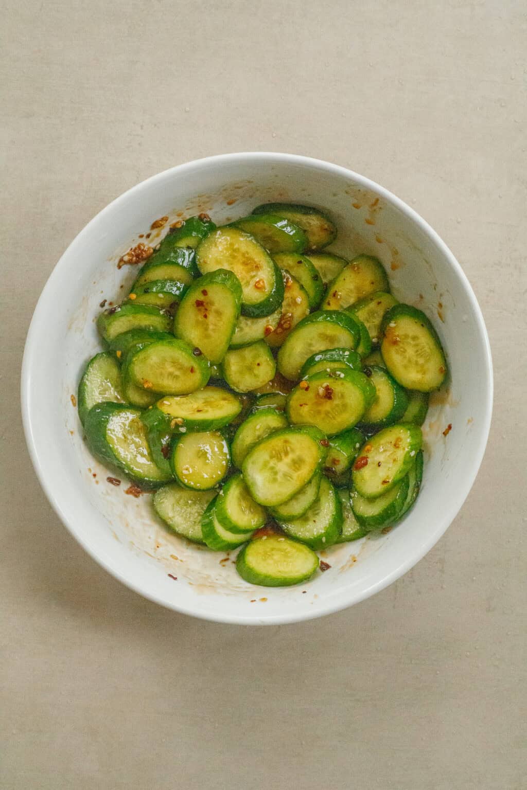 Asian Cucumber Salad Recipe - Valentina's Corner