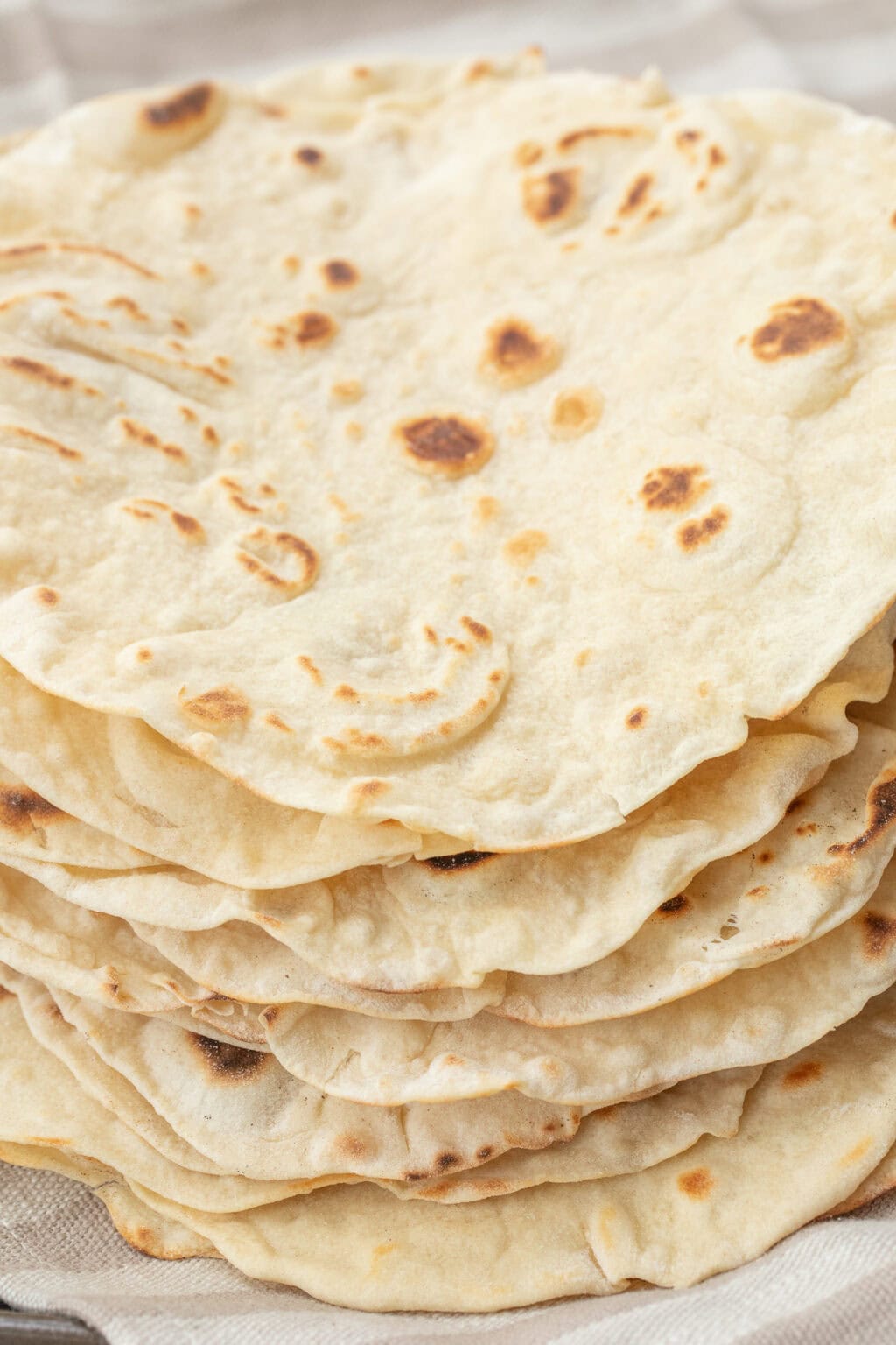 Homemade Flour Tortilla Recipe (Soft &Fluffy) - Valentina's Corner